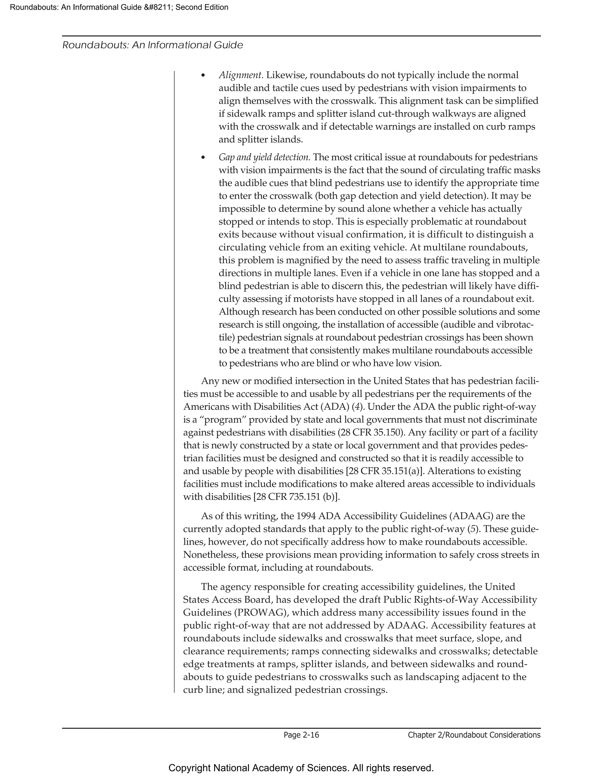 NCHRP Report 672 Roundabouts: An Informational Guide | PDF