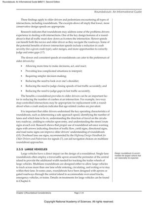 NCHRP Report 672 Roundabouts: An Informational Guide | PDF