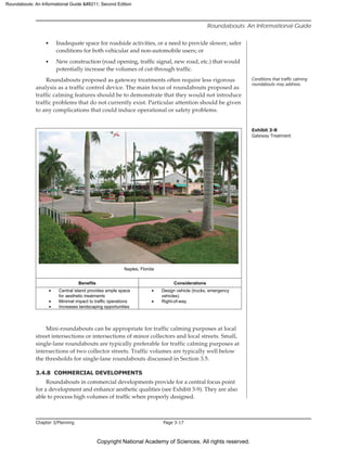 NCHRP Report 672 Roundabouts: An Informational Guide | PDF