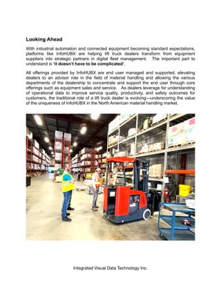 InfoHUBX:Material Handling Fleet Management System for North American ...