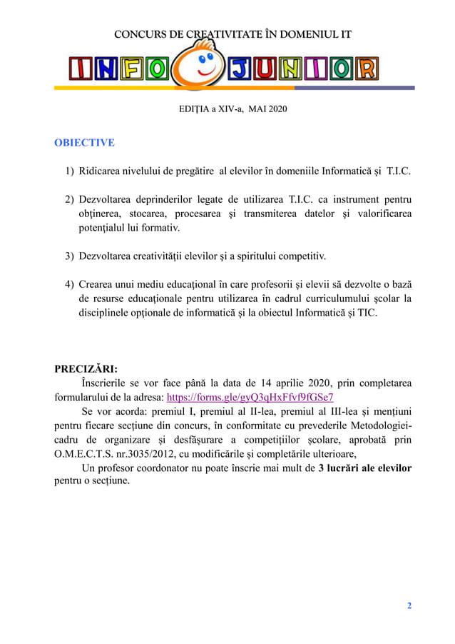 Info junior 2020 | PDF