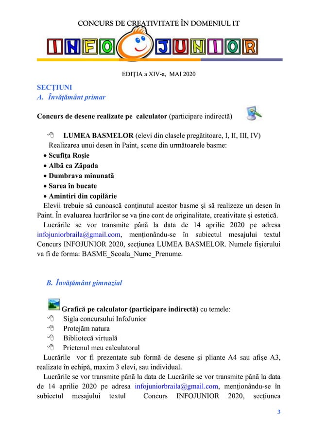 Info junior 2020 | PDF