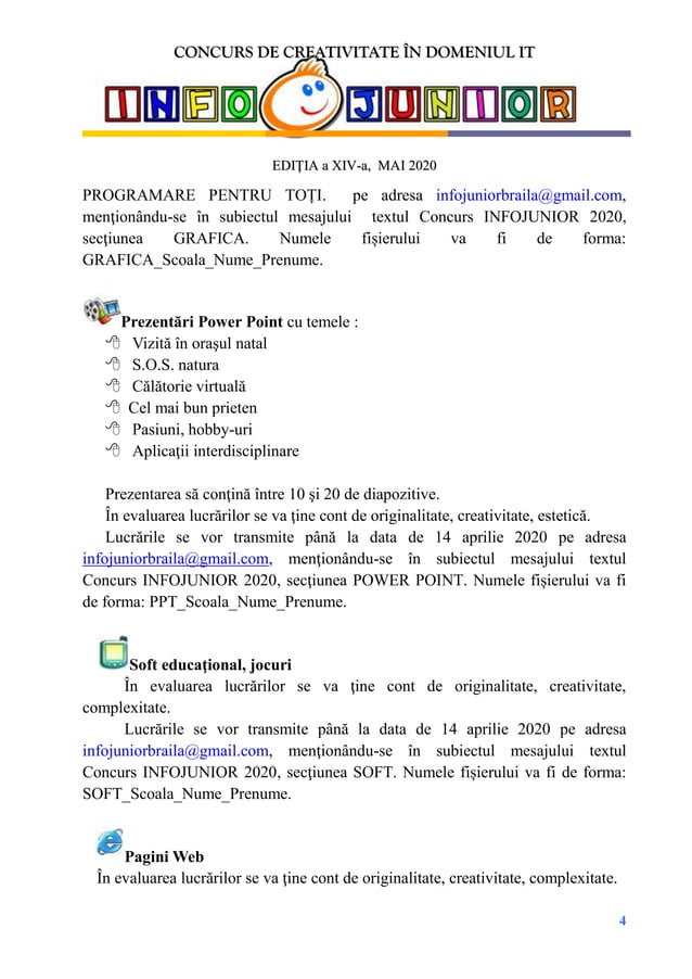 Info junior 2020 | PDF