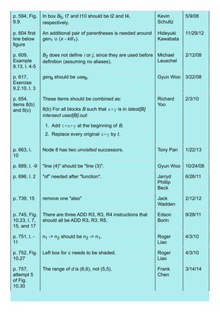 Infolab.stanford.edu principles techniques and tools --- second errata ...
