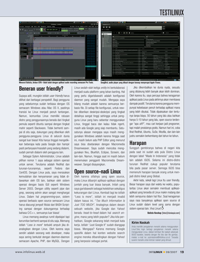 Linux Itu User Friendly | PDF
