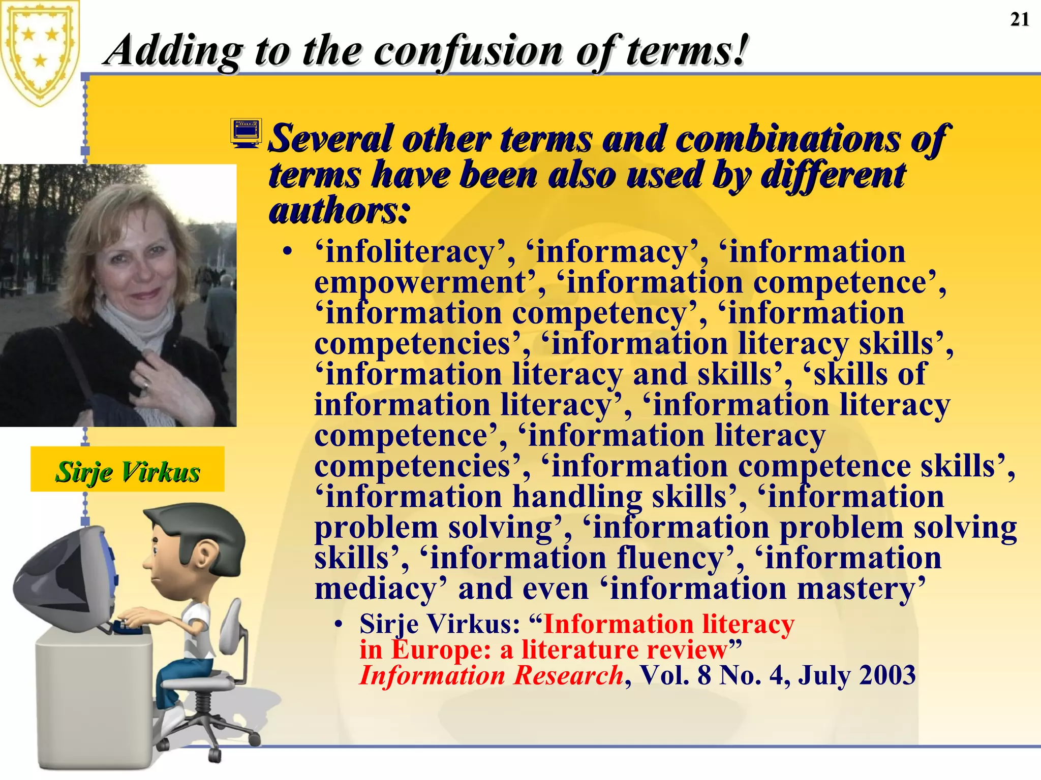 Information Seeking Information Literacy | PPT