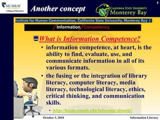 Information Literacy pdf | PDF