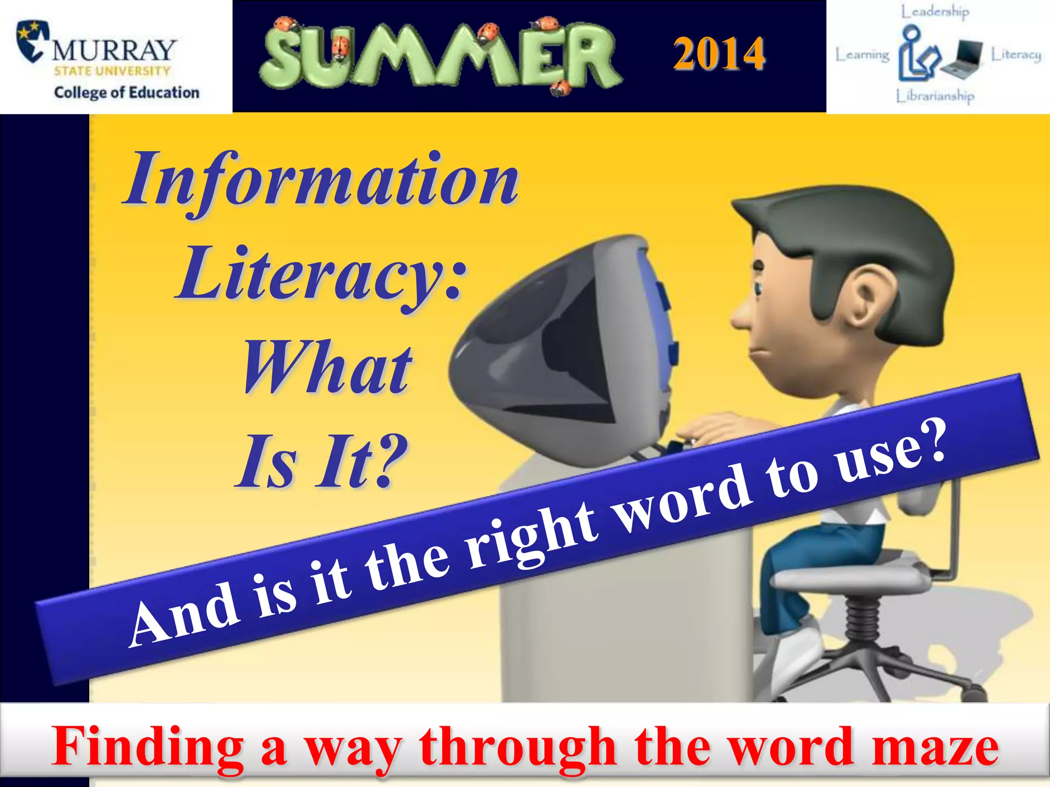 Information literacy | PPTX