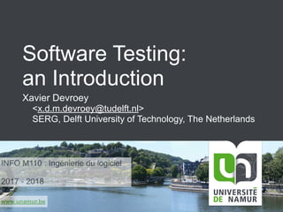 Software testing: an introduction - 2017 | PPT