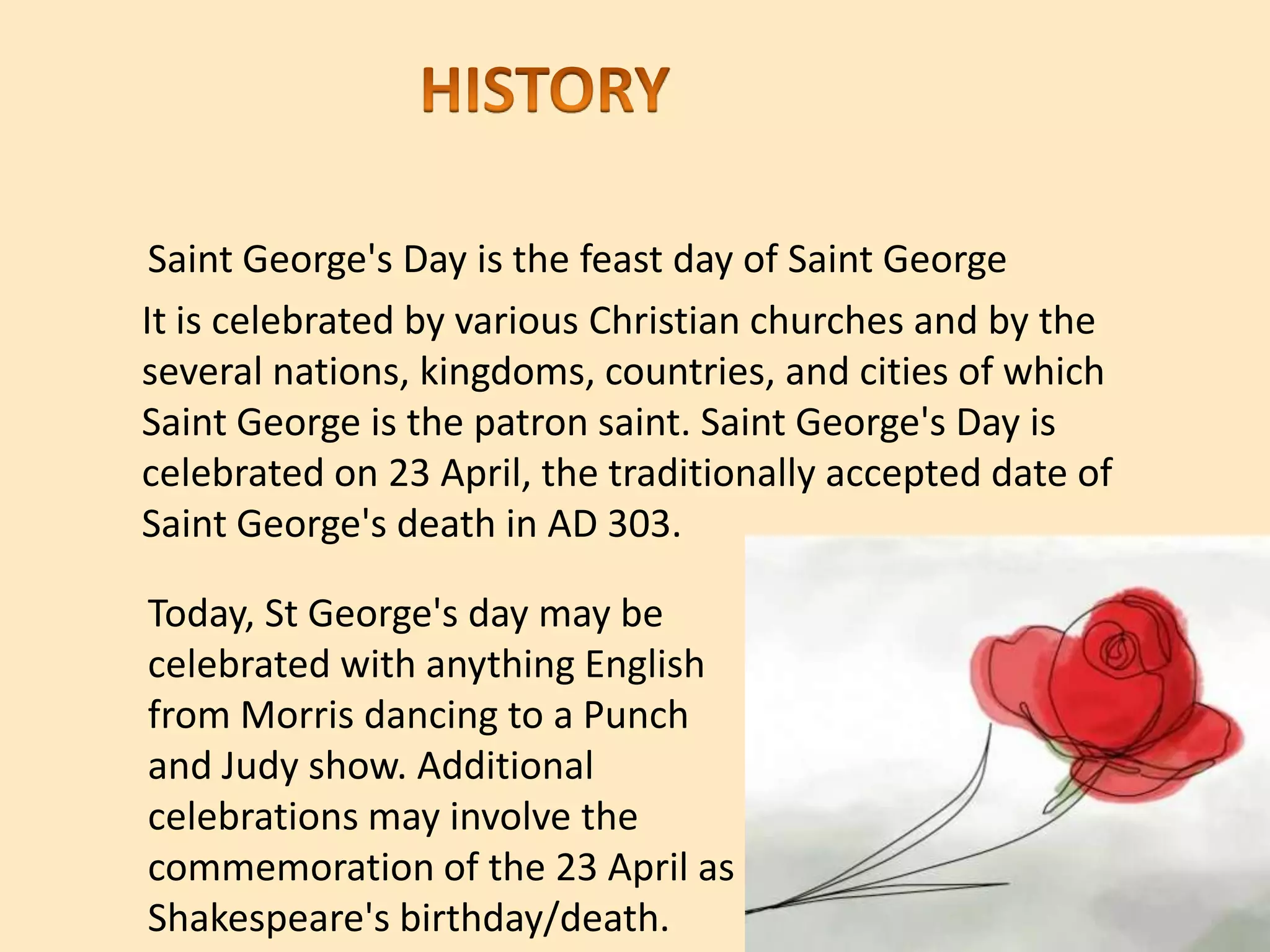 ST GEORGE'S DAY! | PPTX