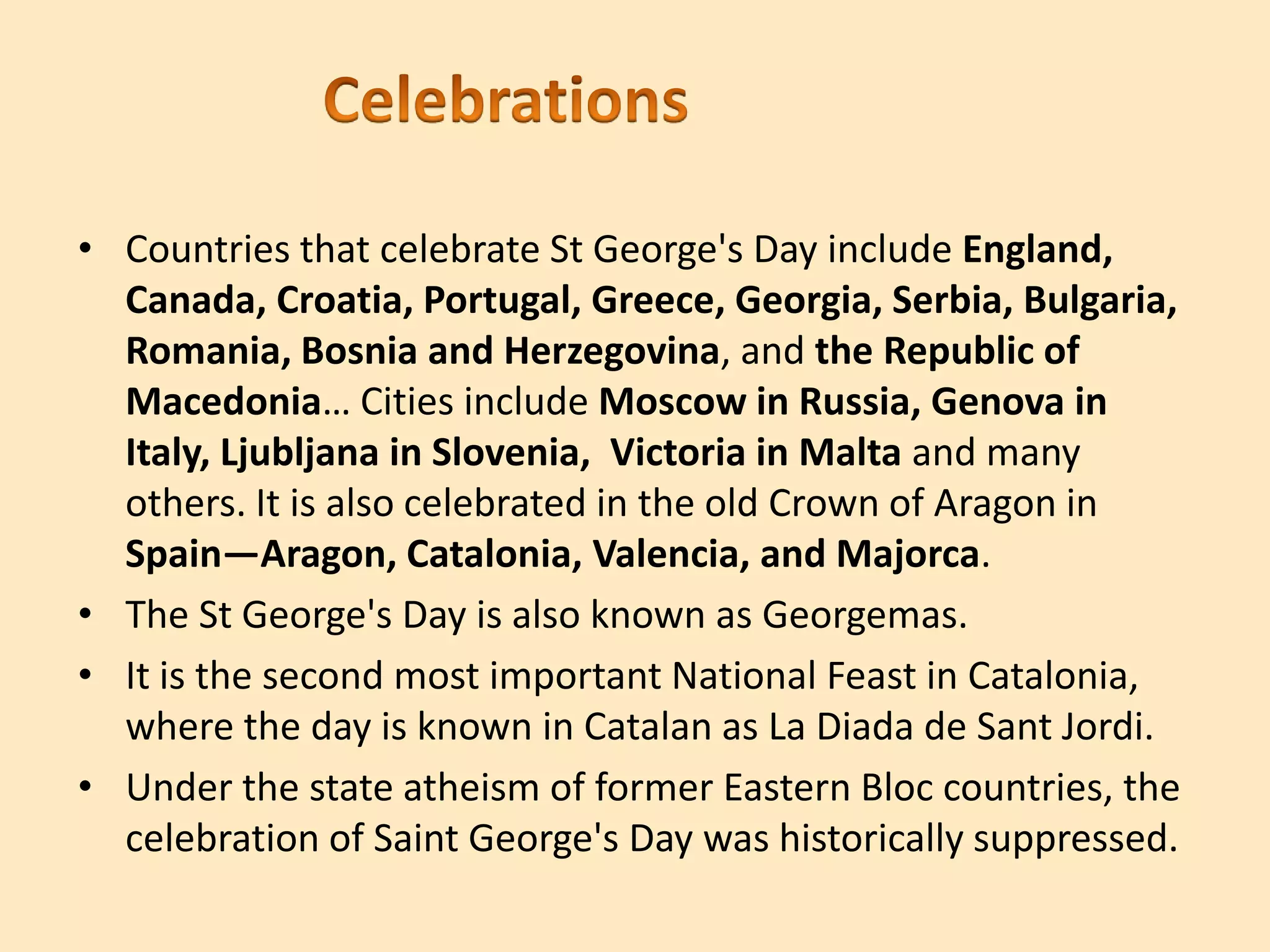 ST GEORGE'S DAY! | PPTX