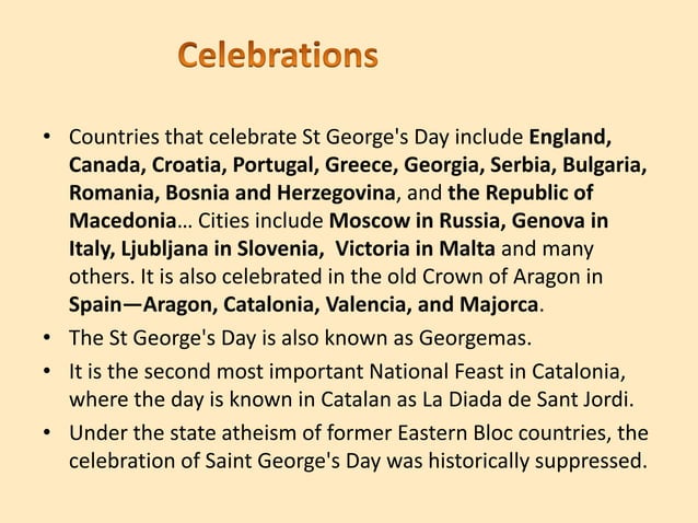 ST GEORGE'S DAY! | PPTX