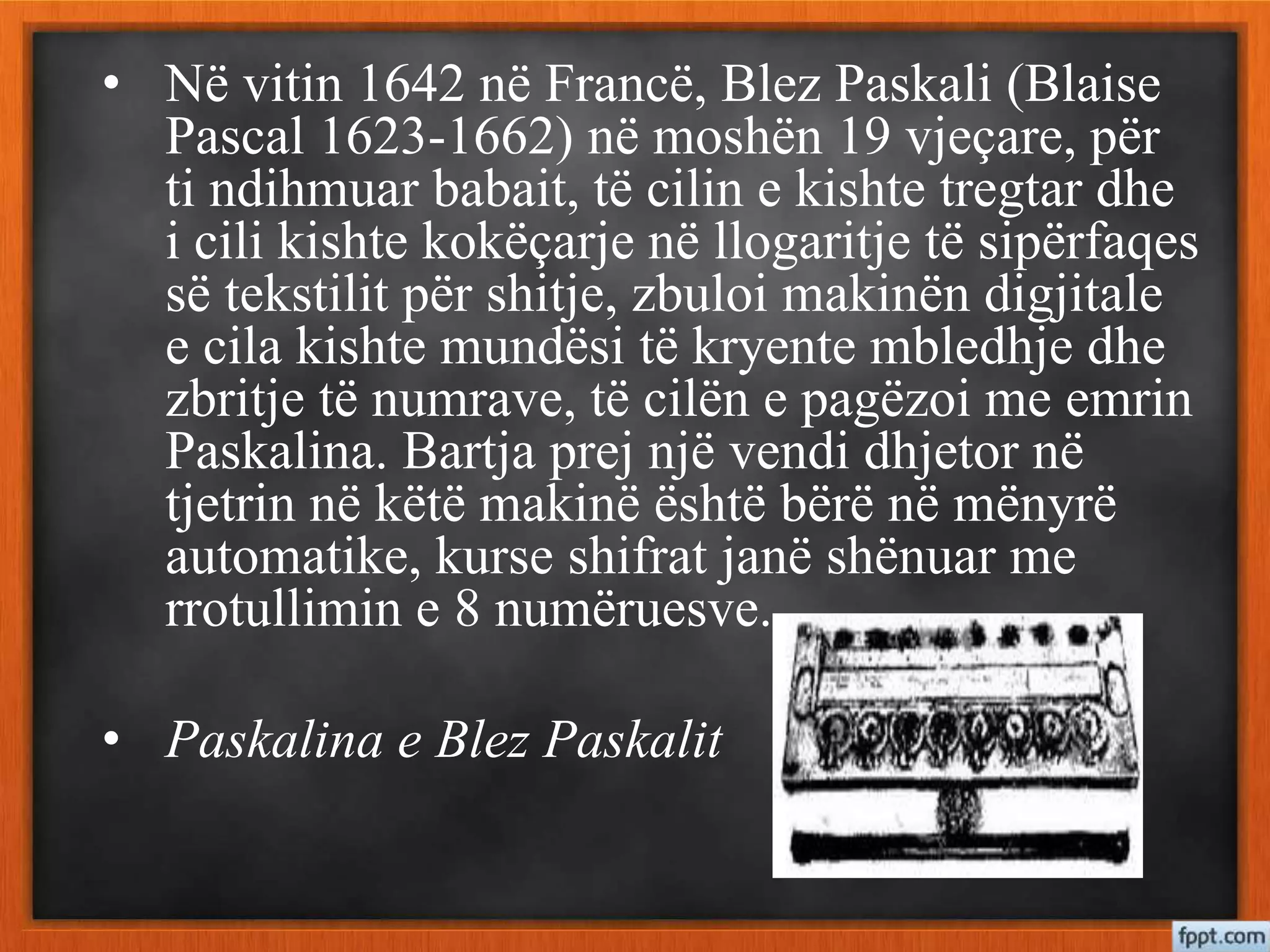 Histori dhe zhvillimi i kompjuterave | PPTX