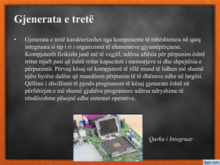 Histori dhe zhvillimi i kompjuterave | PPTX