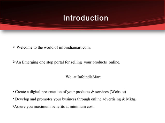Info mart ppt auto | PPT