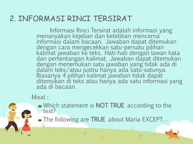 Informasi Rinci beserta Contoh Soal dan Pembahasan | PPTX