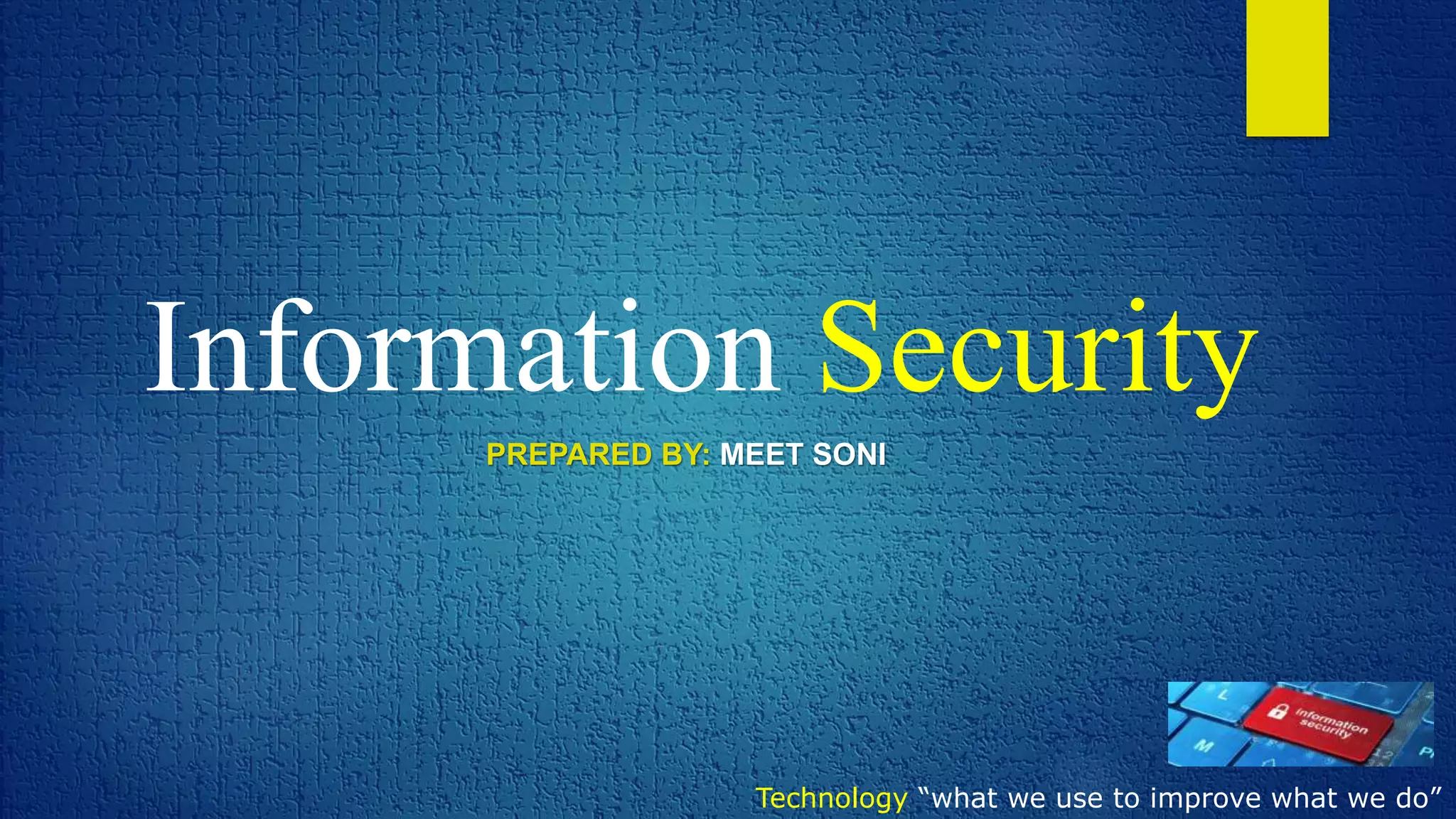 Infomation security | PPT
