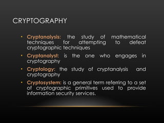 Infomation System Security | PPT