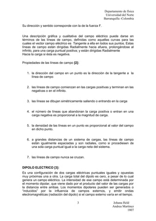 Infome2lineasequipotencialesycampoelectrico | DOC