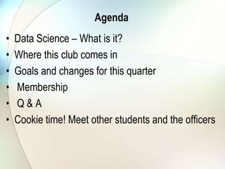 Data Science at UCSB Information Meeting | PPTX