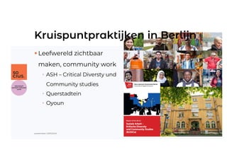 Presentatie Infomoment 'Leerreis kruispuntpraktijken in Berlijn' | PPT | Free Download