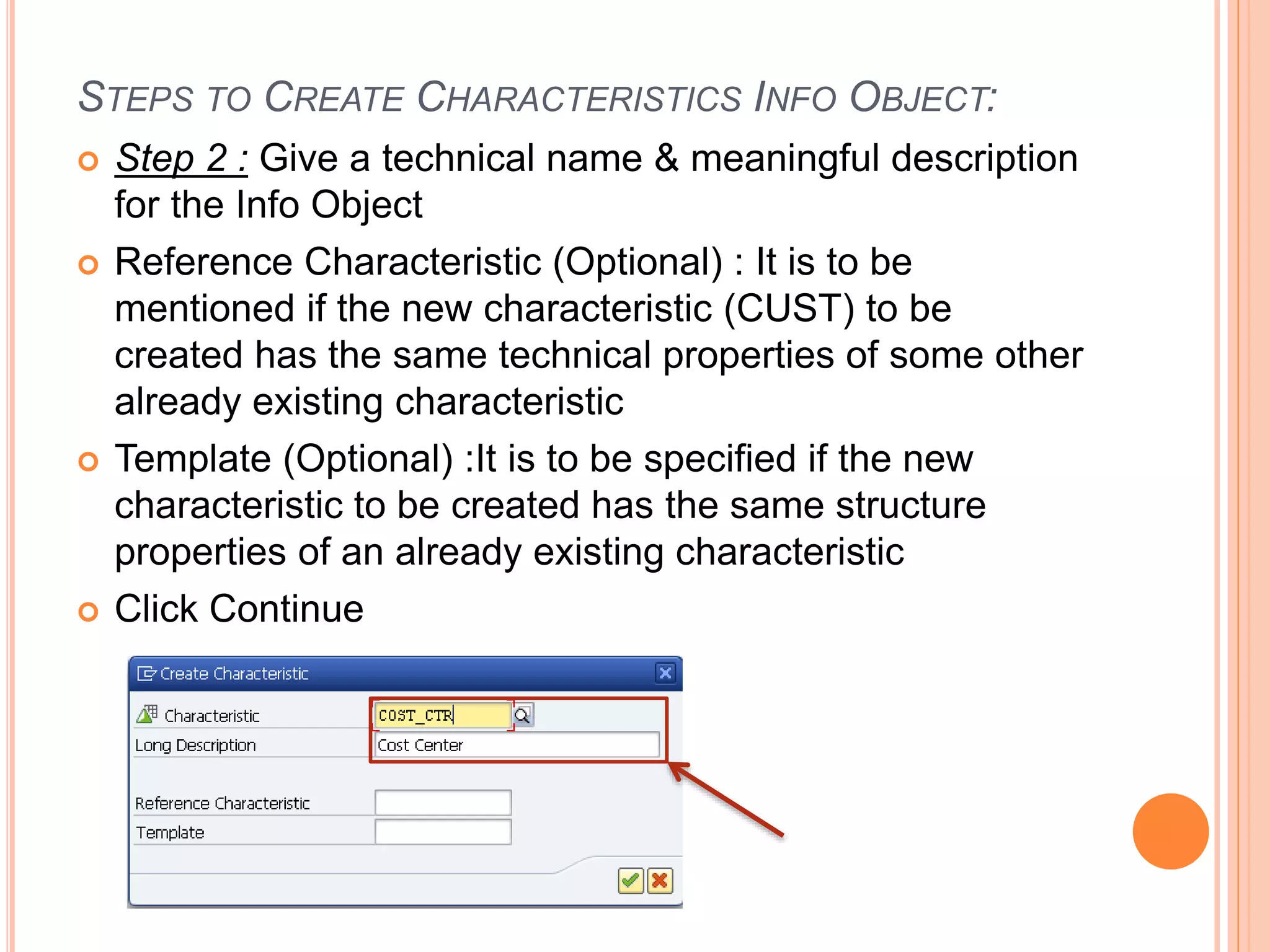 SAP BW - Info object (characteristics) | PPTX