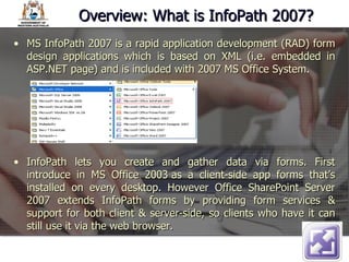 Info Path 2007 Training | PPS