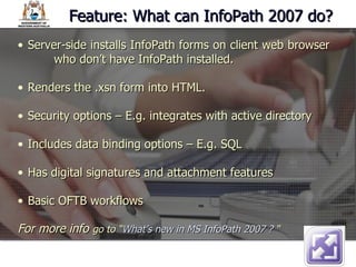 Info Path 2007 Training | PPS
