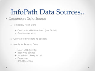 Infopath controls | PPT