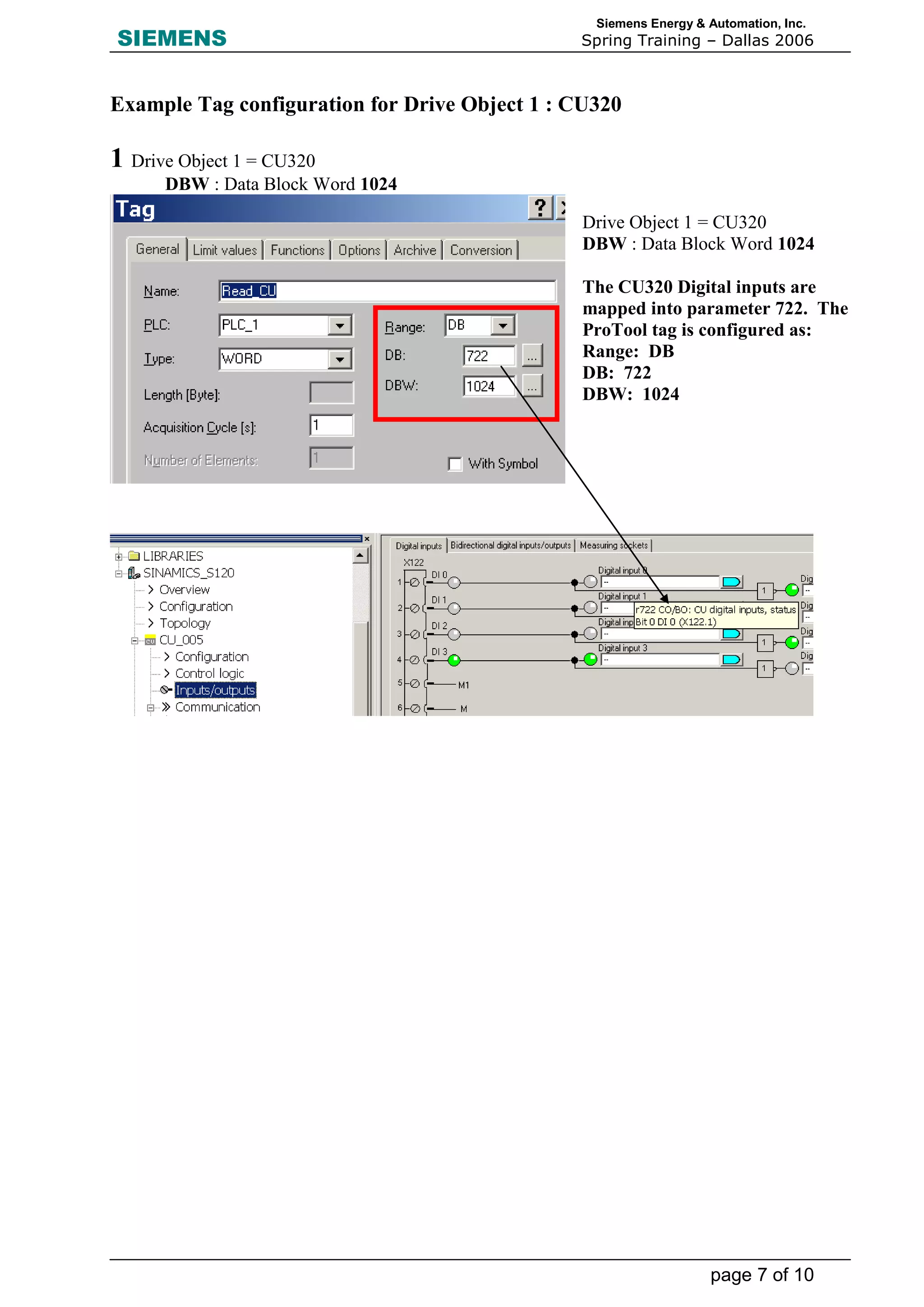 Info plc net_sinamics hmi lab (1) | PDF