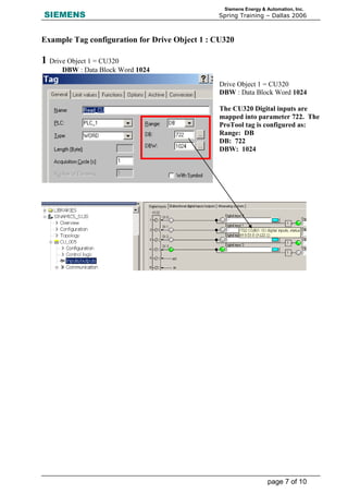 Info plc net_sinamics hmi lab (1) | PDF