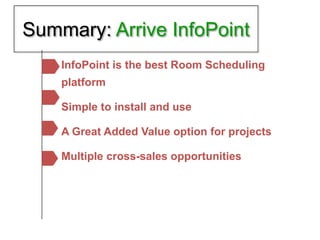 InfoPoint Arrive Systems | PPTX