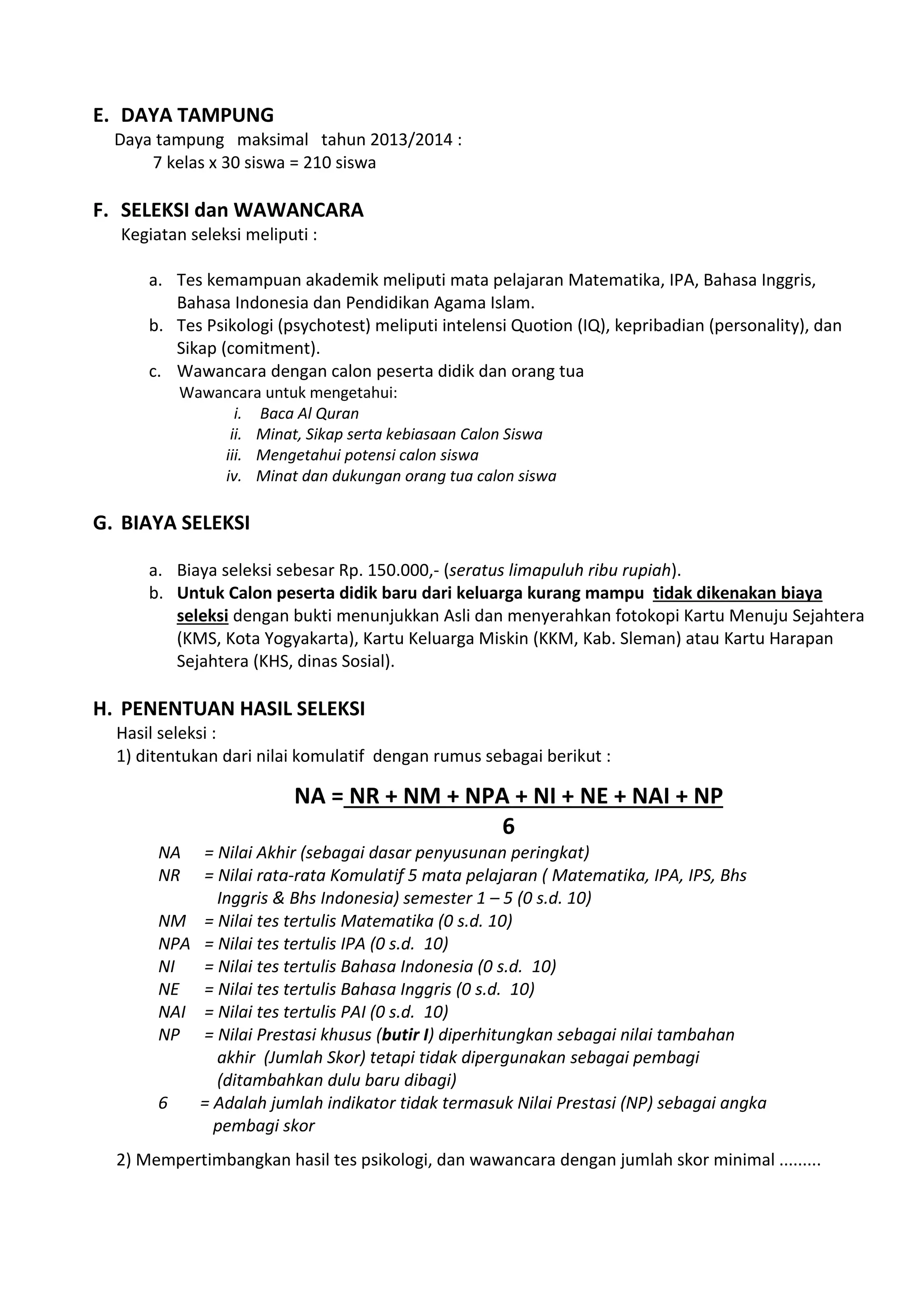 Info ppdb 2013 | PDF