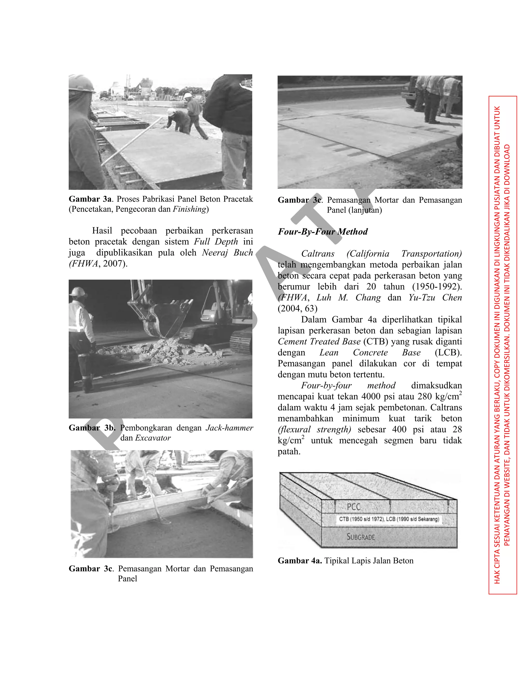 METODE PELAKSANAAN DAN EVALUASI JALAN | PDF