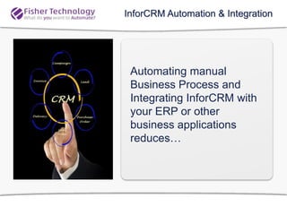 Infor crm (formerly saleslogix) integration | PPTX