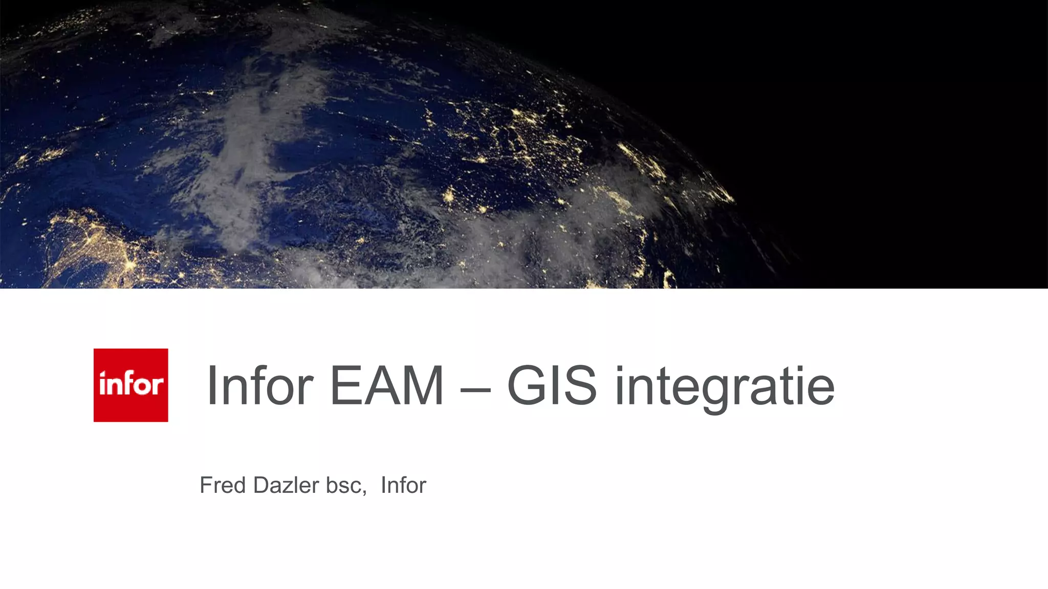 Infor eam v11.3 gis integratie (6 juni 2017) | PDF