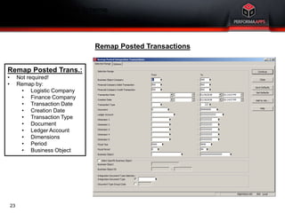 http://Inforln.com : Infor ERP LN Finance Training - GL Integrations ...