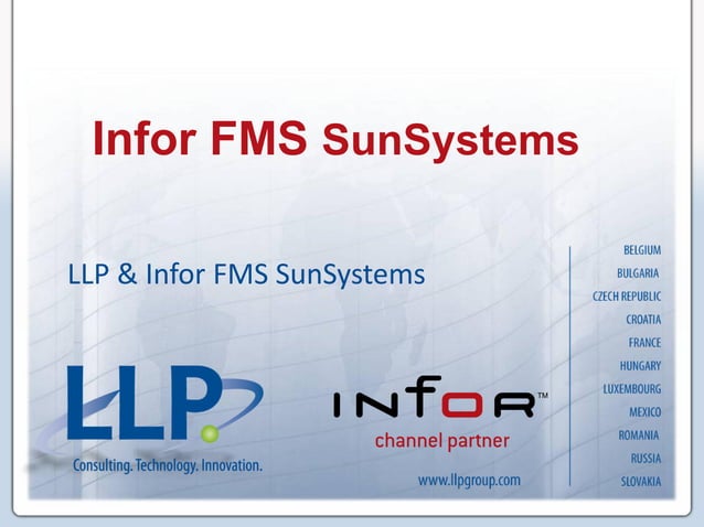 Infor SunSystems FMS | PDF | Databases | Computer Software and Applications