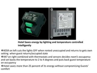 Inforge technical services llc Hotel Room Automation and ELV Systems | PPTX