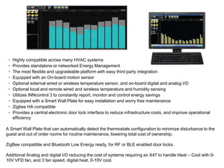 Inforge technical services llc Hotel Room Automation and ELV Systems | PPTX