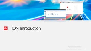 Infor ION Executive Presentation Overvide Demo | PDF