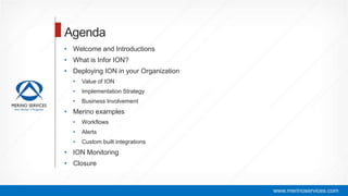 Infor ION in the real world by merino consulting services bv | PPT