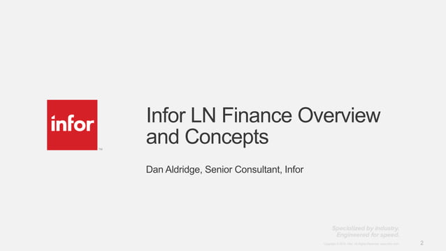 Inforln.com ERP LN Finance Concepts Overview Training | PPTX | Credit ...