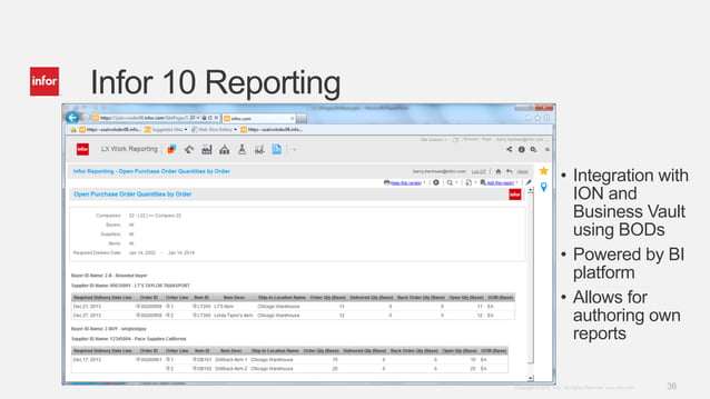 Infor LX/BPCS Vision Roadmap | PDF | Business | Business and Finance