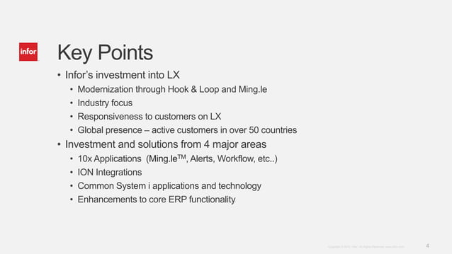 Infor LX/BPCS Vision Roadmap