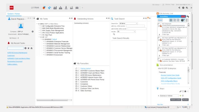 Infor LX/BPCS Vision Roadmap