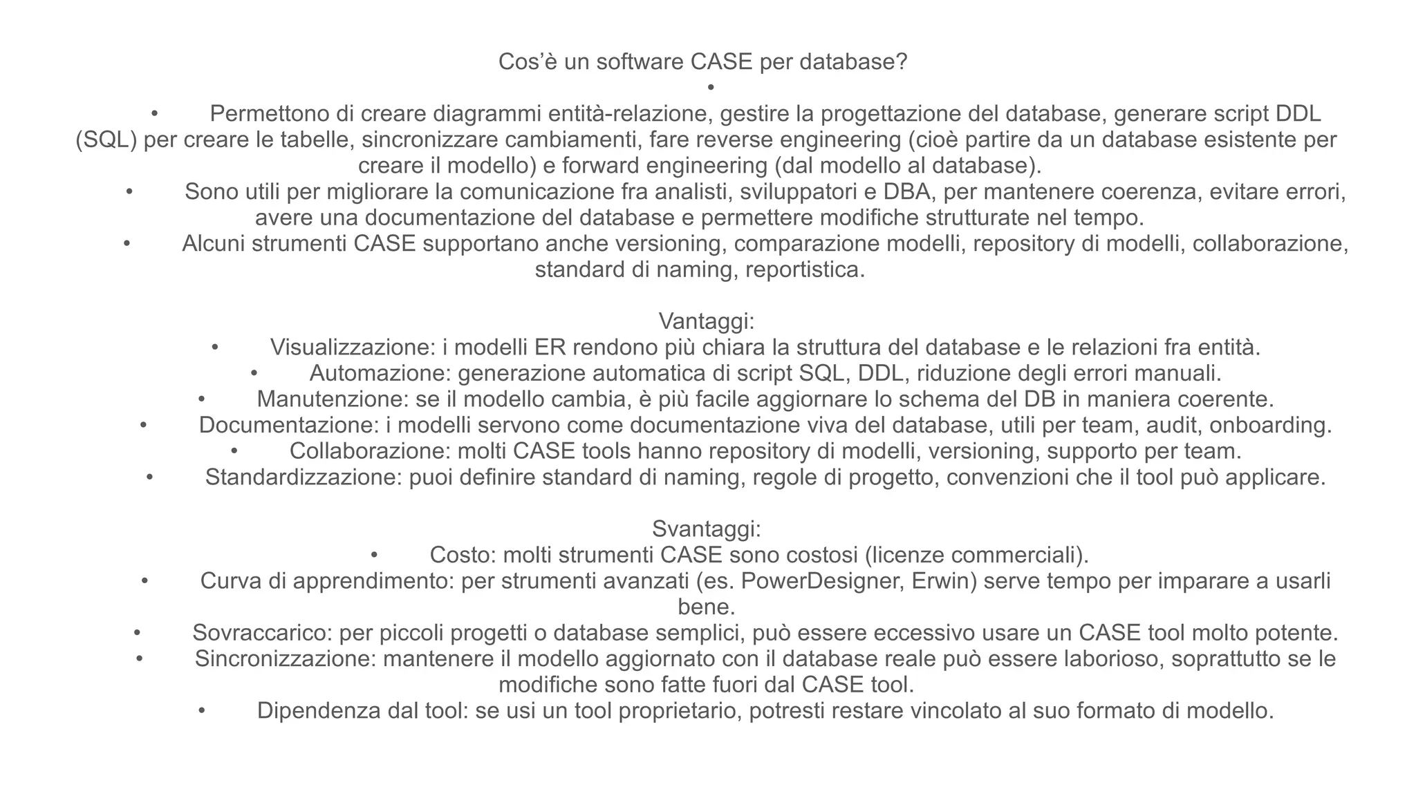 Informatica database software CASE design | PPTX
