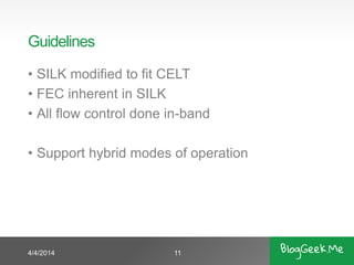 WebRTC Audio Codec: Opus and processing requirements | PPT