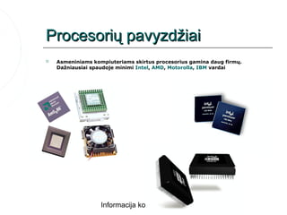 Informacija kompiuteryje | PPT