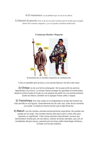 Información pueblo mapuche | DOCX